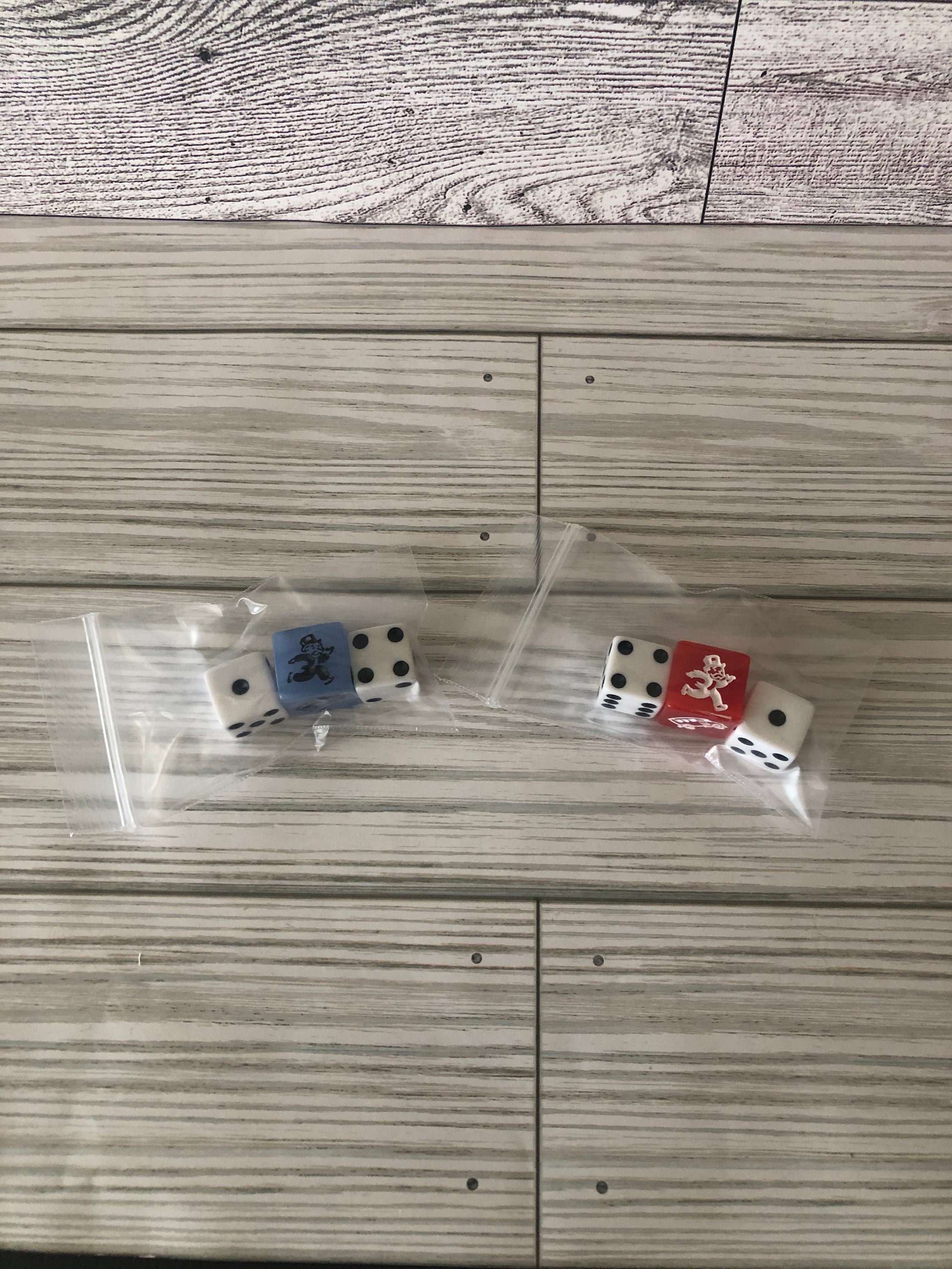 Monopoly Game Speed Dice Set, Monopoly Speed Die, Vintage Die, Monopoly ...