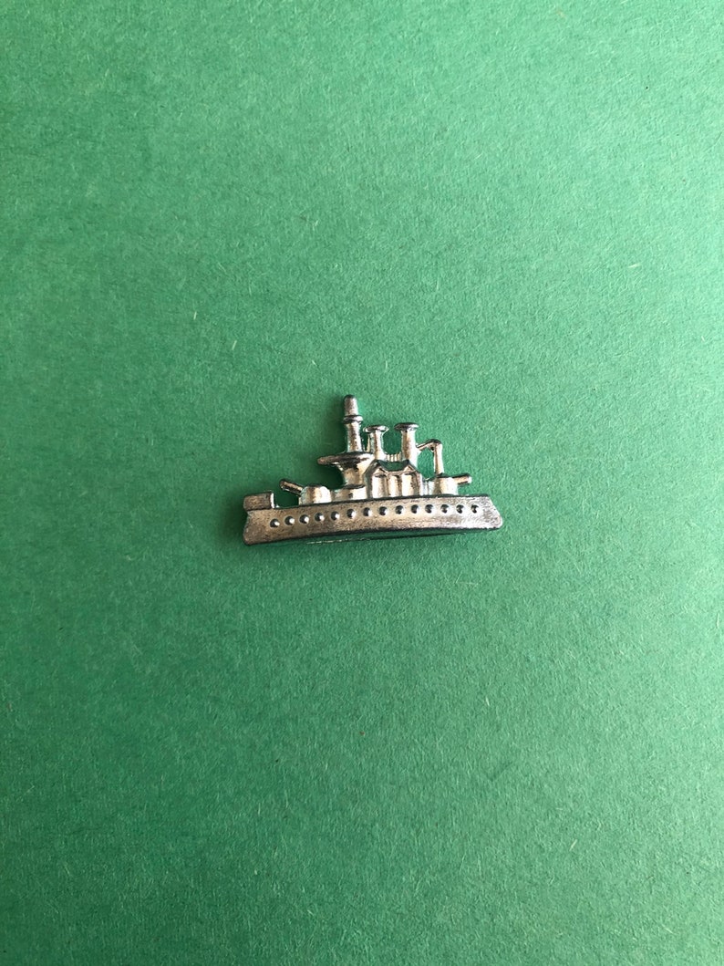 Metal Monopoly Pieces Metal Monopoly Game Tokens Vintage - Etsy