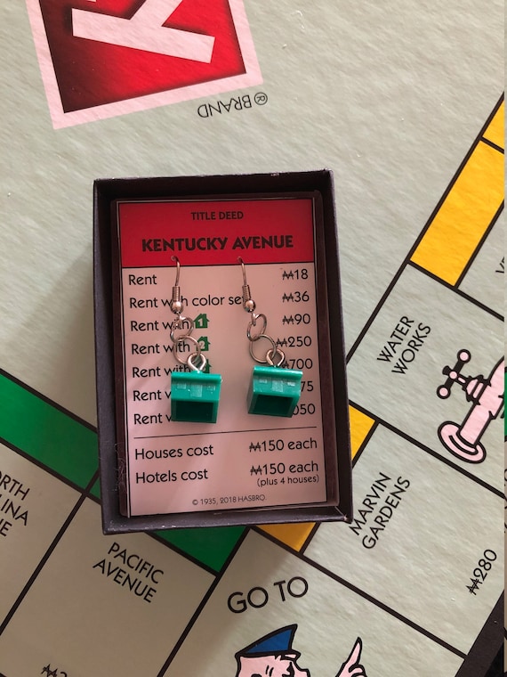 Monopoly Pieces Monopoly Game Tokens Monopoly Custom - Etsy