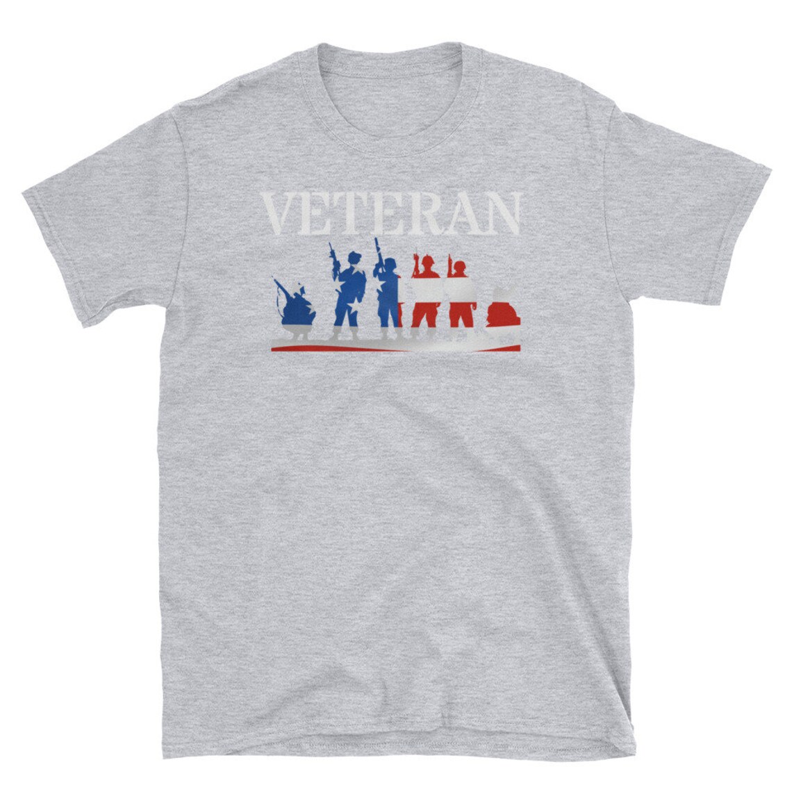 Military Appreciation T Shirt Support a Veteran T Shirt Gift - Etsy