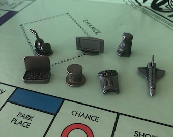 Monopoly Pieces, Monopoly Game Tokens, Monopoly Custom, Monopoly ...