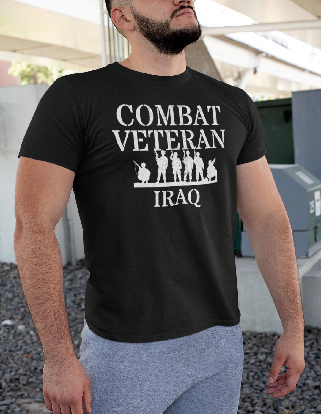 Iraq War Veteran T-shirt: Combat Vet, OIF, Gulf War - Etsy
