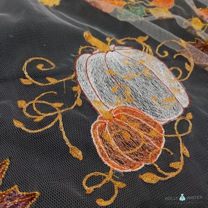 Autumn Queen Pumpkins and Leaves Veil - Etsy