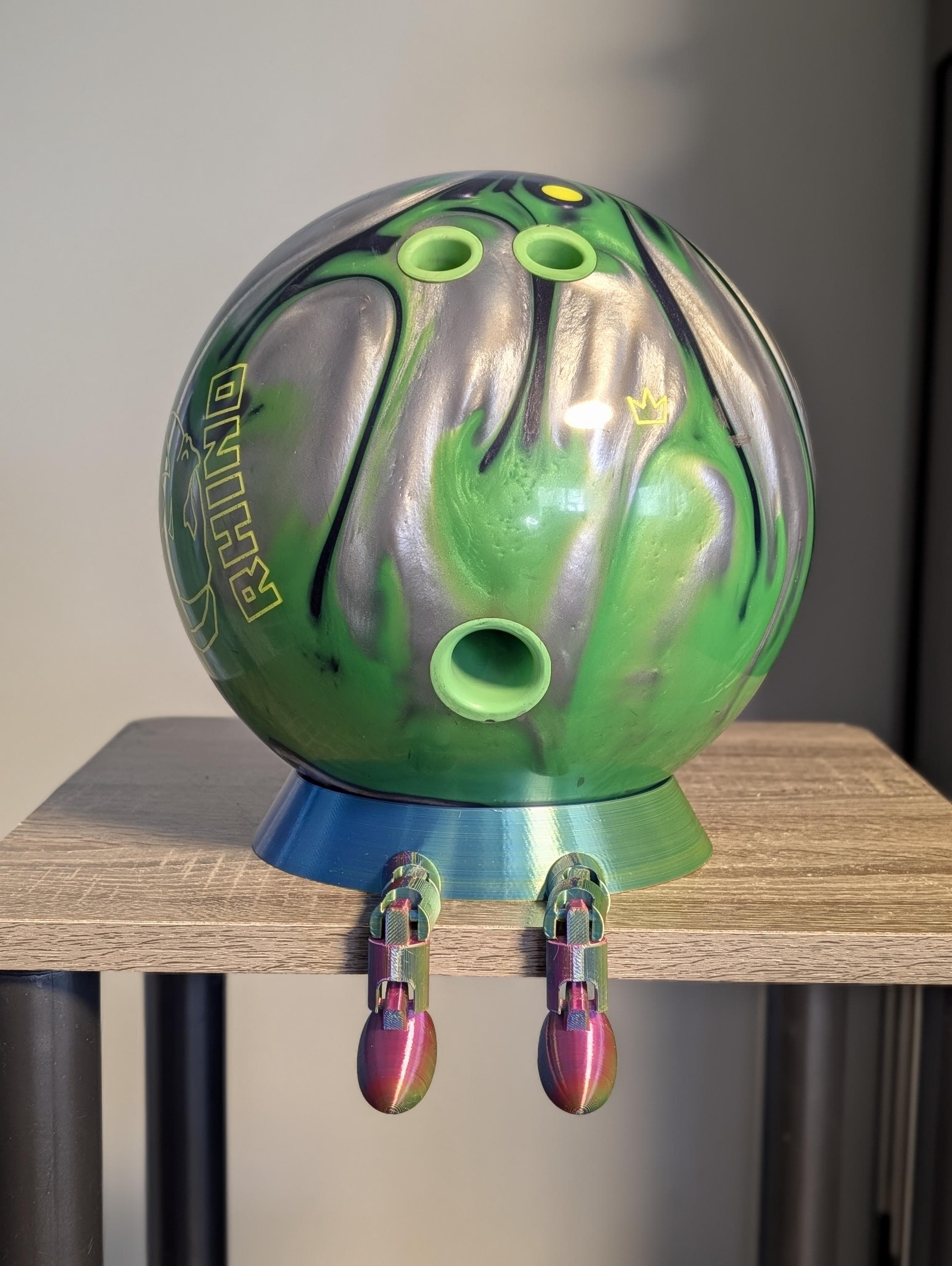 The Bowling Buddy | Cute Ball Holder | Shelf Sitter Display Stand ...