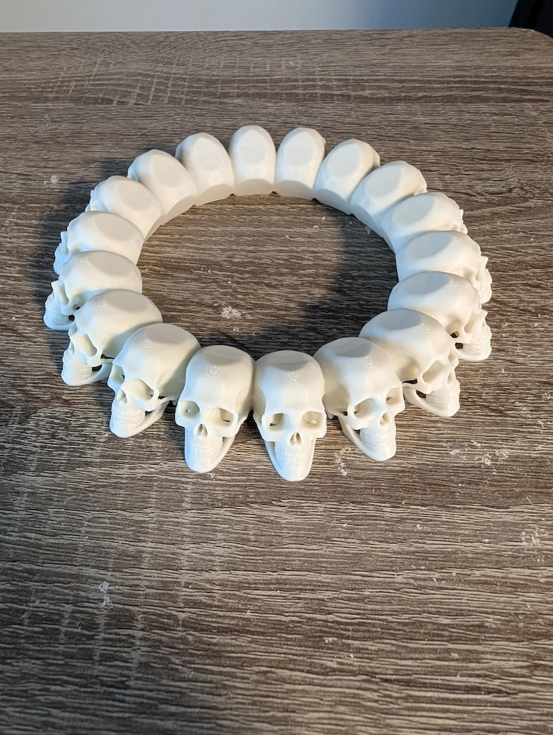 Skull Bowling Ball Stand | Skeleton Head Display Ring | Gothic Desk Decor | Spooky Bowler Gift ...