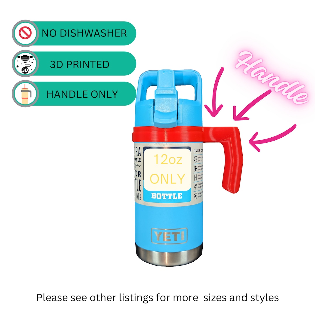 Custom Handle for Yeti 12oz Tumbler - Improved Grip, Reduced Spills - Etsy