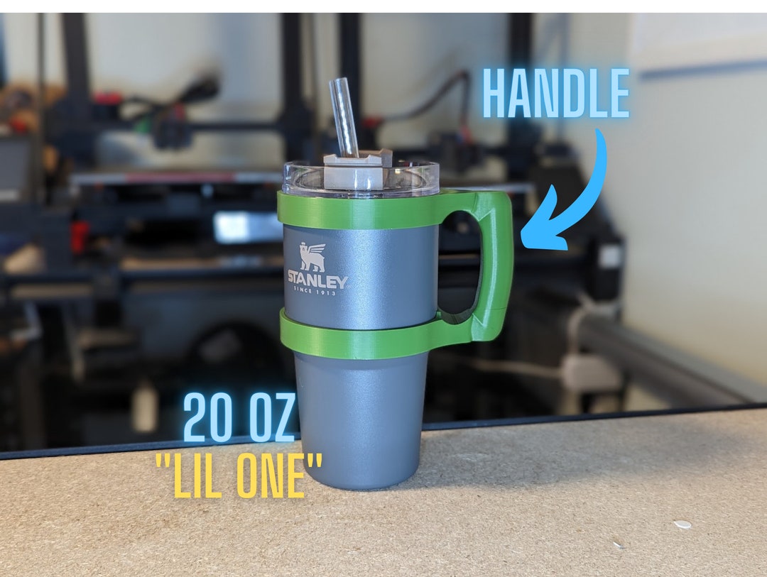 Custom Double Handle for Stanley 20oz Stainless Steel Adventure ...