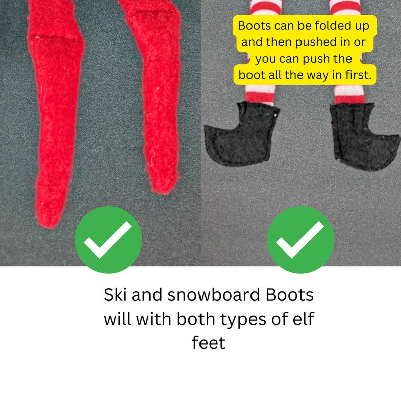 3D Printed Chair Lift With Optional Skis or Snowboard for Christmas Elf ...