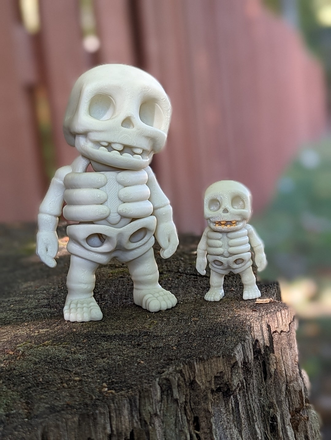 3D Printed Flexi Skeleton - Fidget Sensory - Unique Spookiness by Zou3d ...