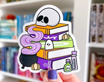 Thriller Book Stack Vinyl Decal Sticker Bookish Stickers - Etsy