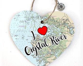 Crystal River Map - Etsy