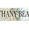 Edisto Beach, SC Coordinate Map Sign - Etsy