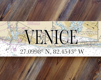 Florida Life Wood Wall Hanging Map Signs | Etsy