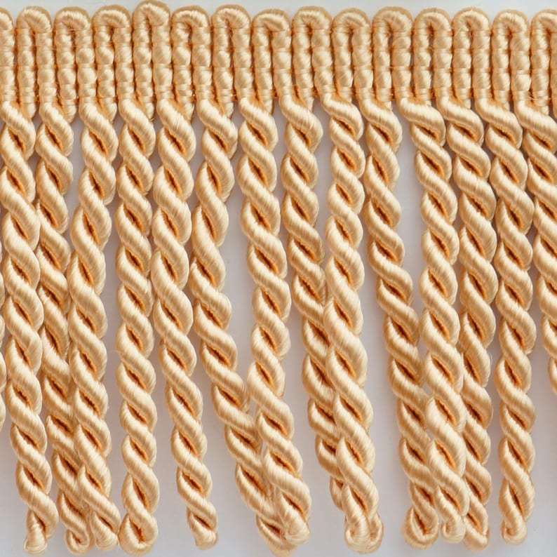 6 Inch Long Thick Bullion Fringe for Sofa Curtain or Decor - Price by ...