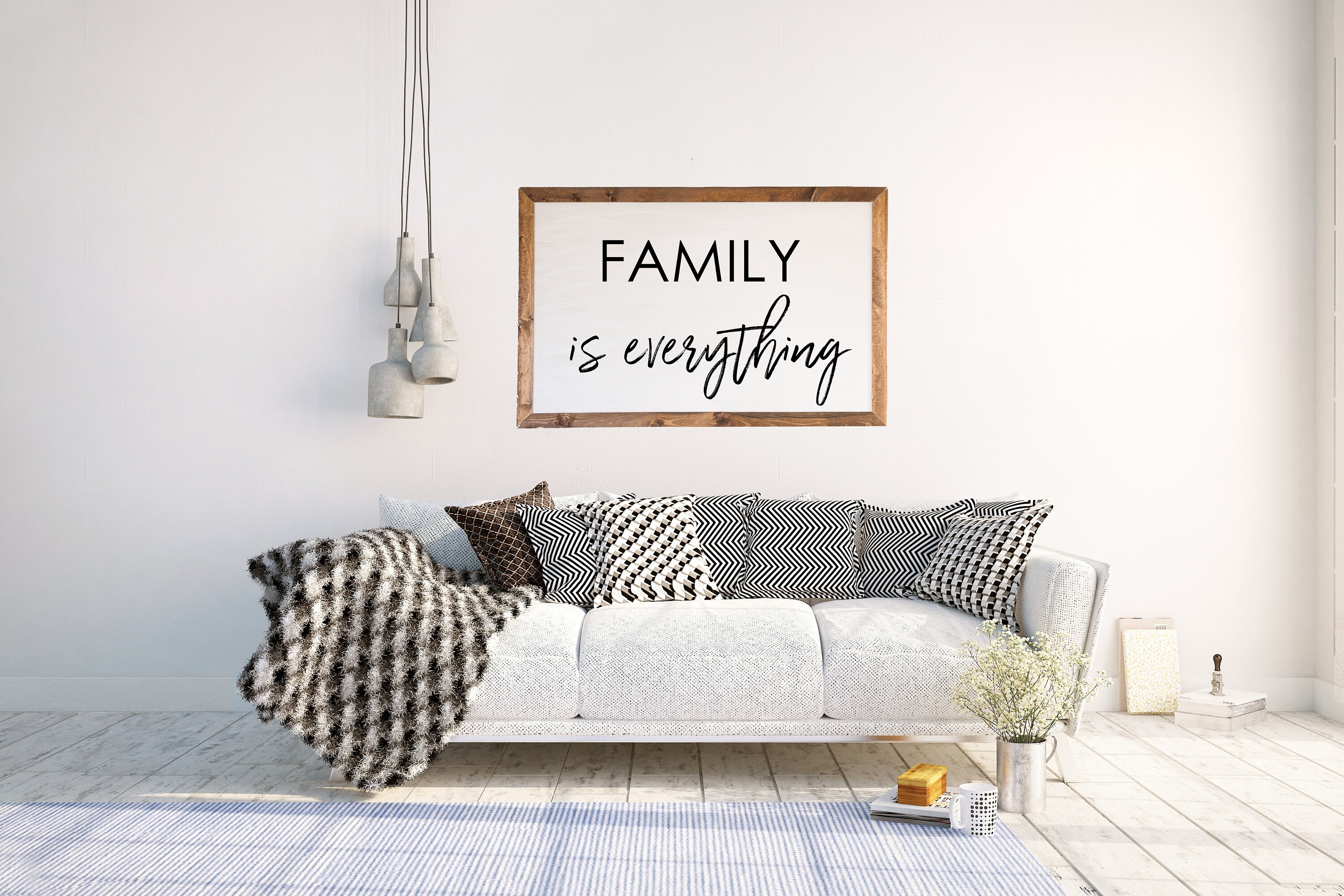 Family is Everything Sign - Etsy