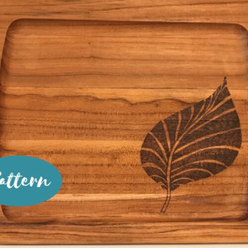Custom Wood Burning Patterns: Leafy Tree // Easy Pattern - Etsy