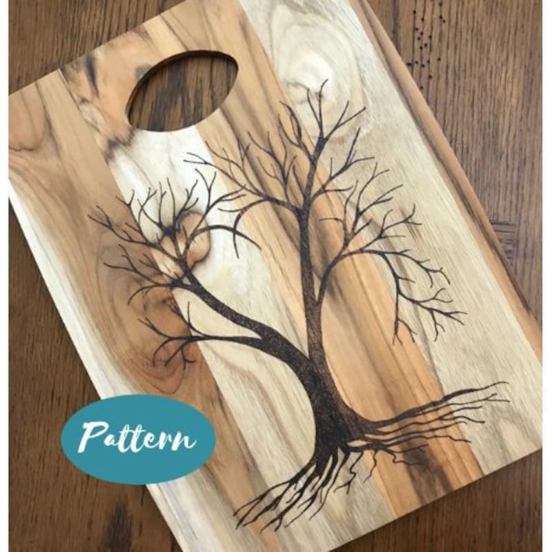 Wood Burning Stencil - Etsy