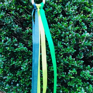 Handmade Toy: Rainbow Ribbon Hand Kite / Waldorf Toys Toddler ...