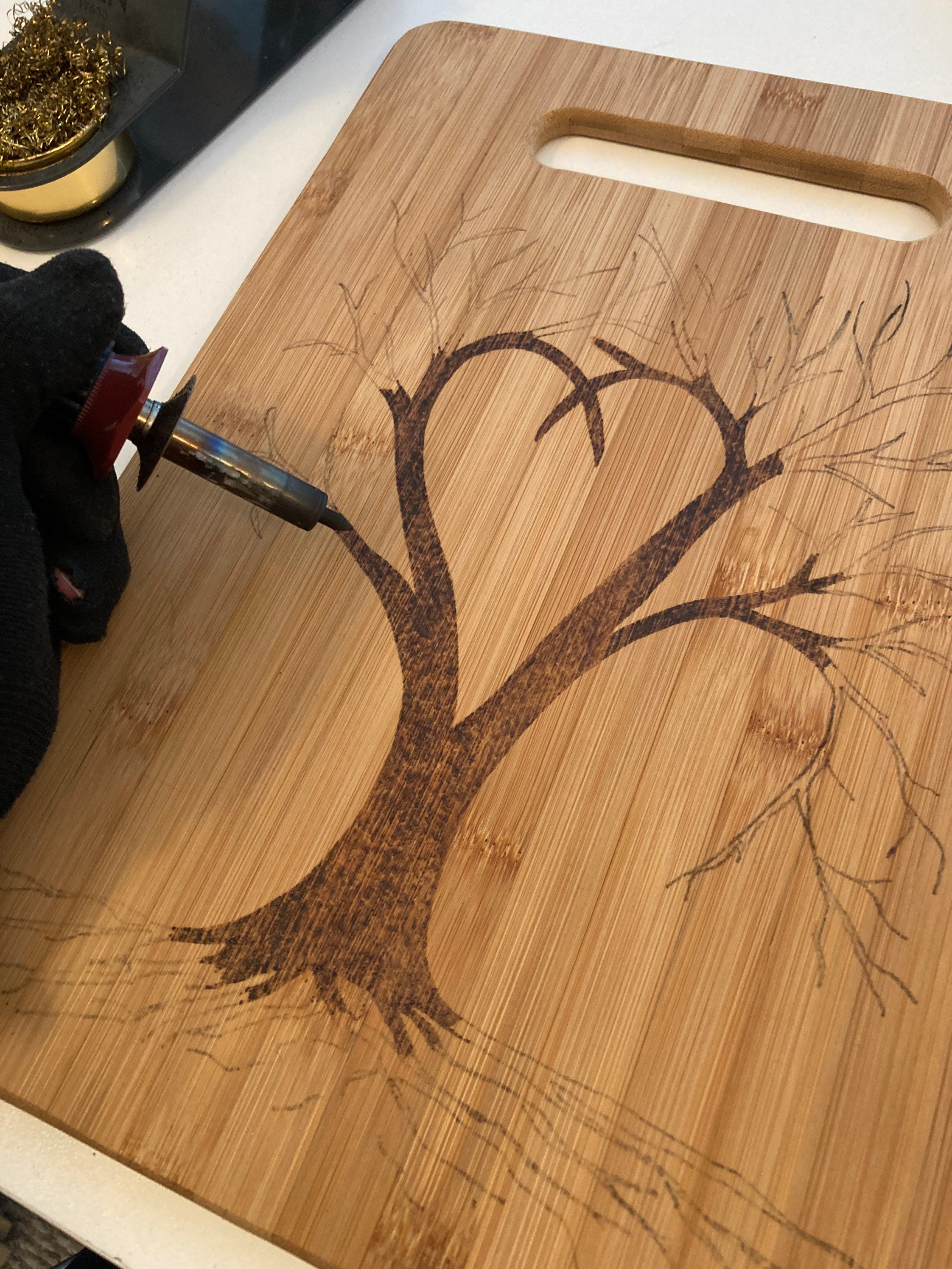 Chopping Board Drawing Ideas