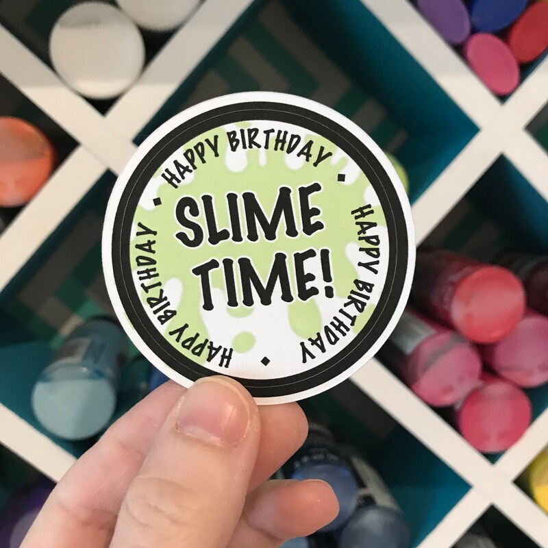 Slime Stickers - Etsy