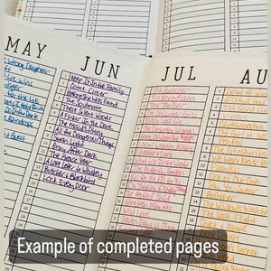 Book Reading Log Journal / Custom Handmade Bookish Reader Lover Gift ...