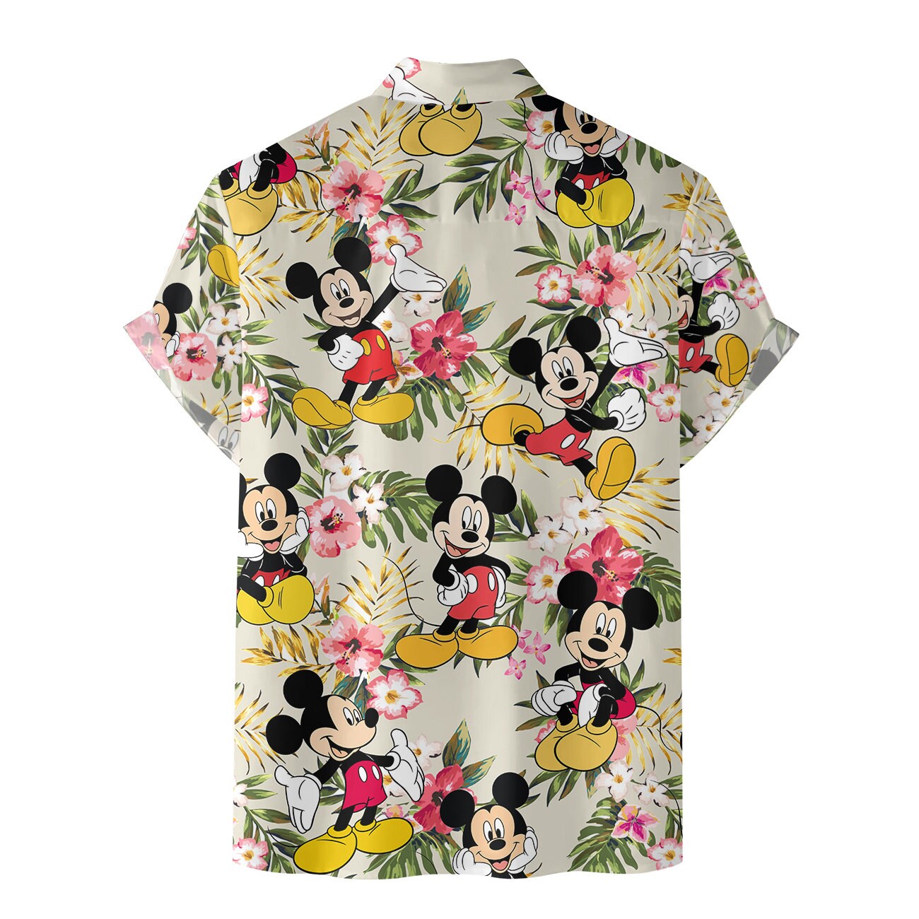 Mickey Hawaiian Shirt, Mickey Mouse Tropical Fruits Beach sold by ...