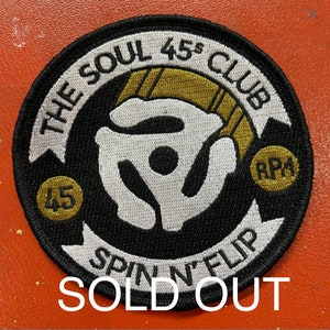 Northern Soul Allnighter Patches Vintage Original 1980's Fabric Sew-ons ...