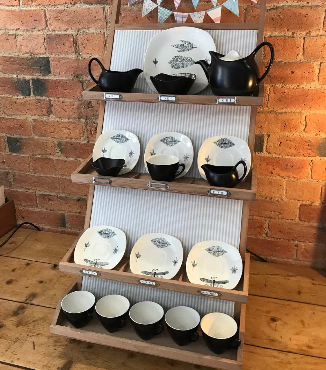 Midwinter Nature Study Coffee Set for Six, 1950s Design By Terence ...