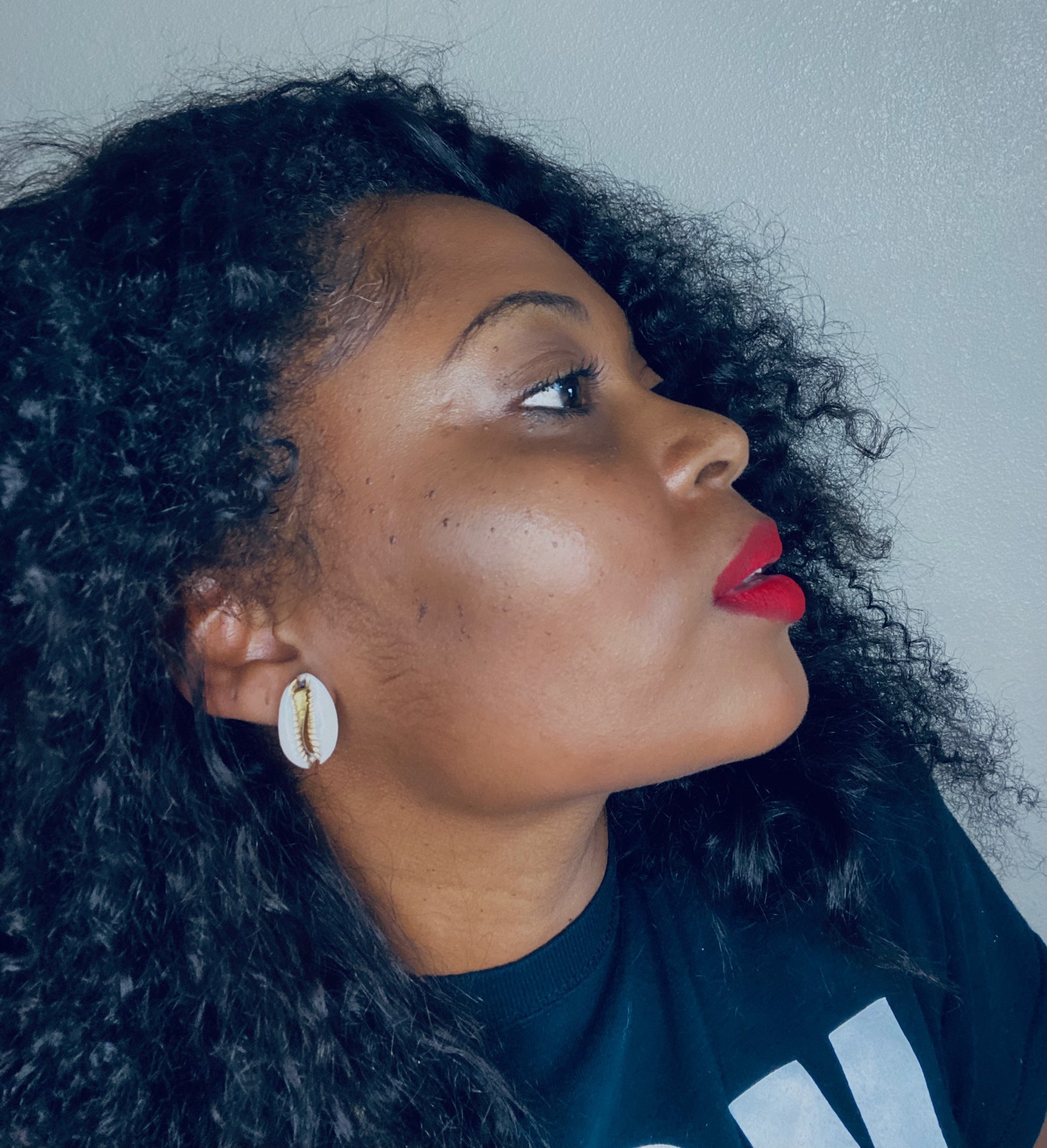 Cowrie Shell Stud Earrings - Etsy