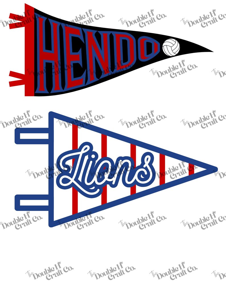 School Themed Multiple Flag Template - Etsy