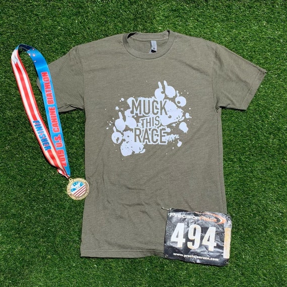 MUCK THIS RACE Unisex T-shirt | Etsy