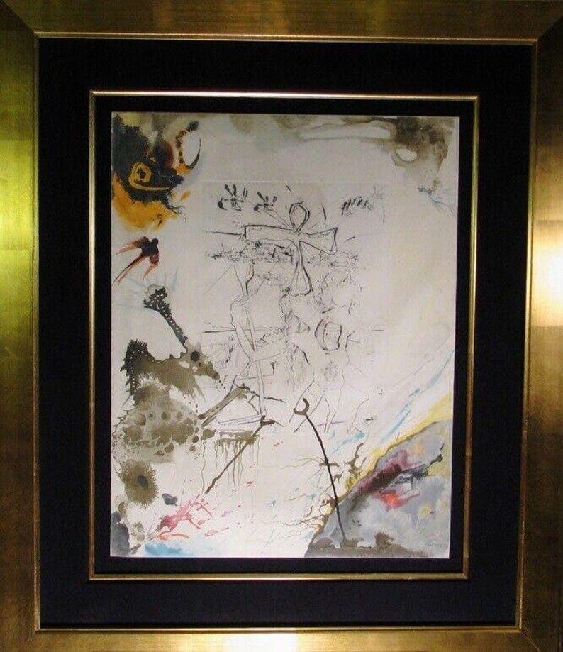 DALI Moses and Monotheism Moses & Akhenaton Hand Signed Numbered Dali ...
