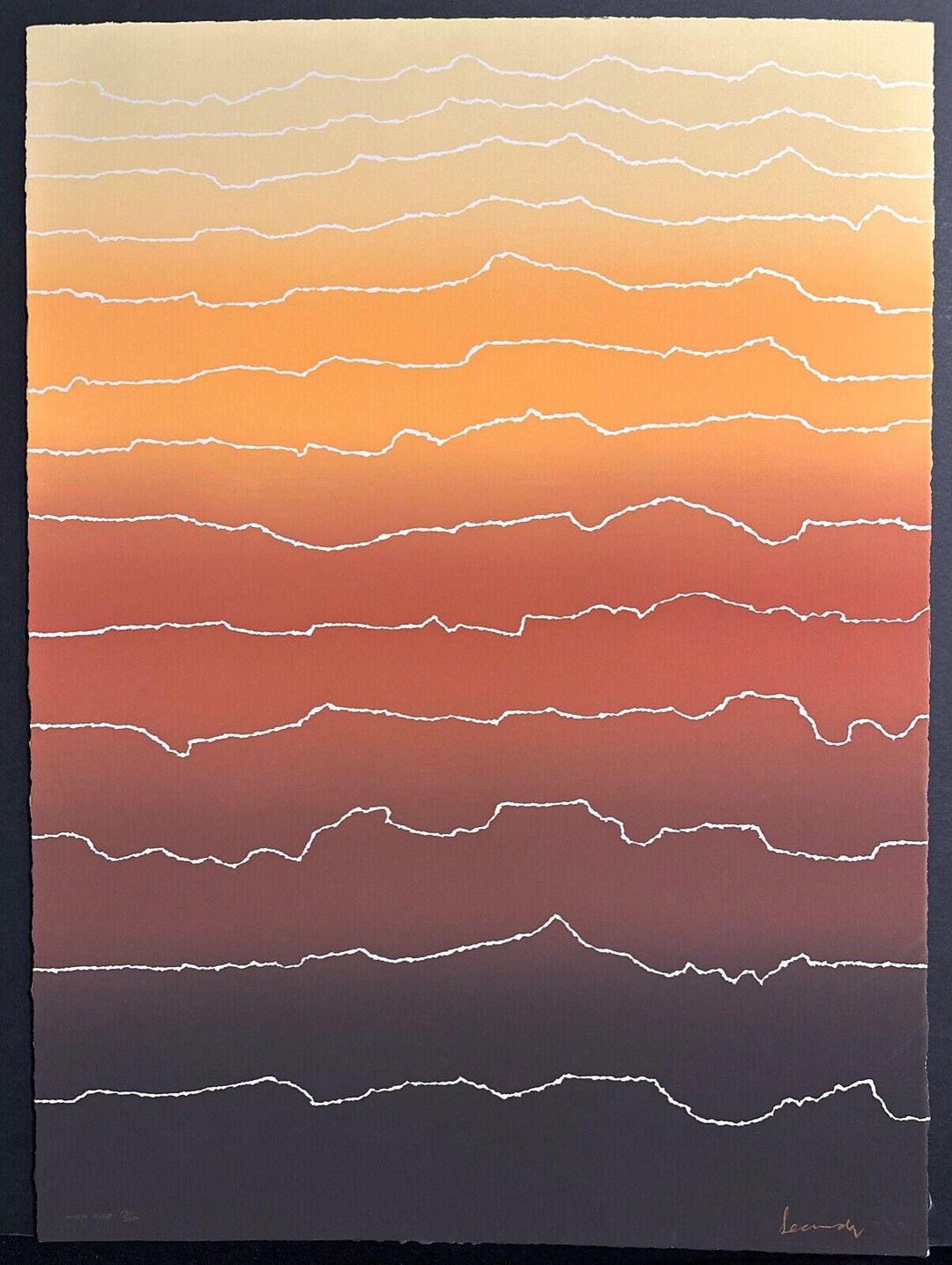 Arthur Secunda High Rise Hand Signed Numbered Abstract ART - Etsy