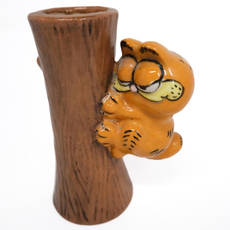 Ceramic Garfield Figure - Etsy