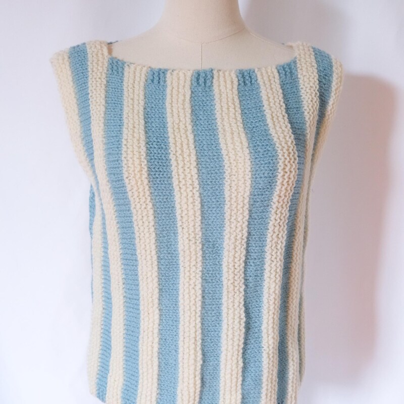 Hand Knit Tank Top - Etsy