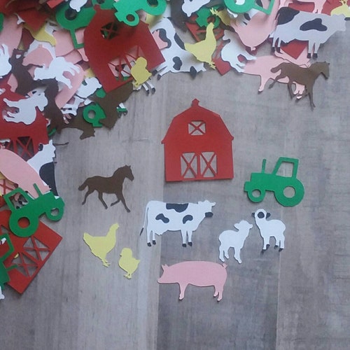 Farm Favor Tag Farm Favor Tag Barn Yard Thank You Barn | Etsy