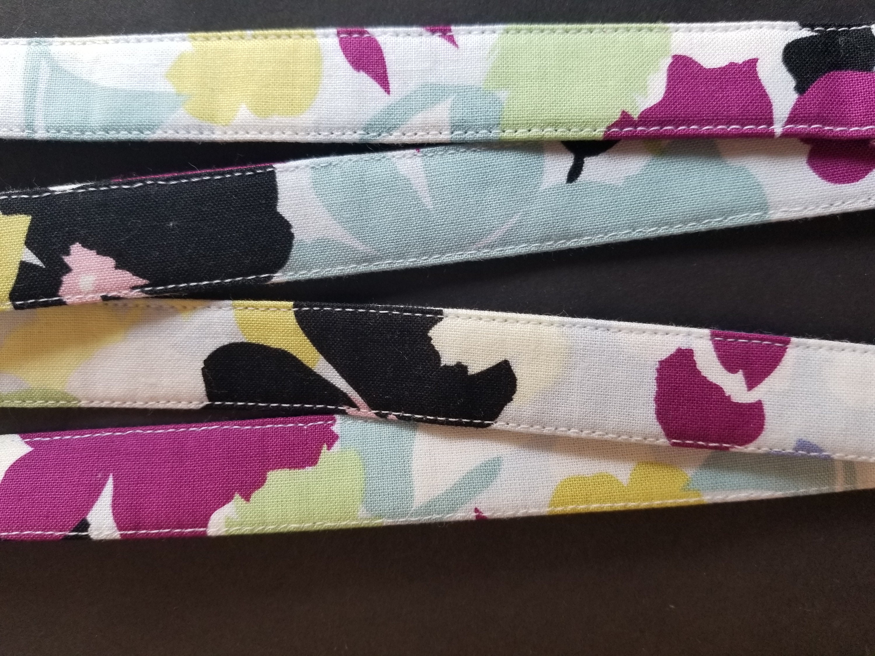 Breakaway Extra Long Safety Lanyard in Multicolor Abstract - Etsy