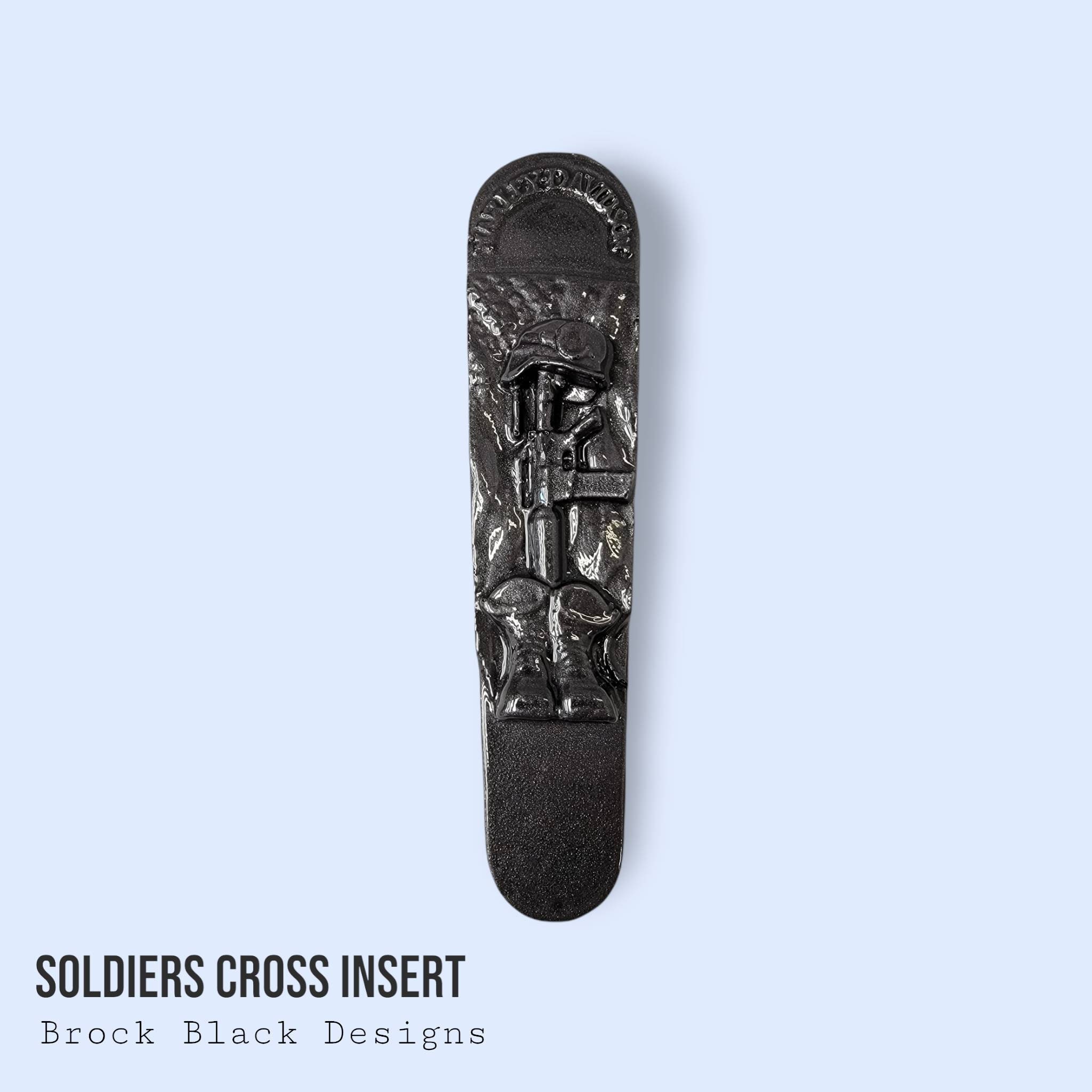 08 Harley Touring Console Insert With 3D Soldiers Cross - Etsy