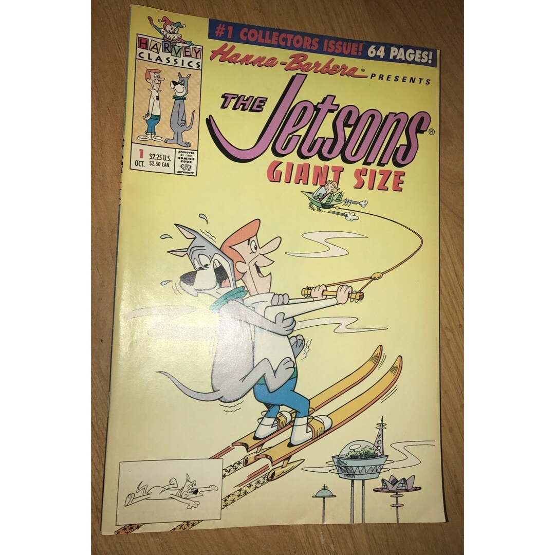The Jetsons Giant Size No 1 Vintage Comic Book - Etsy