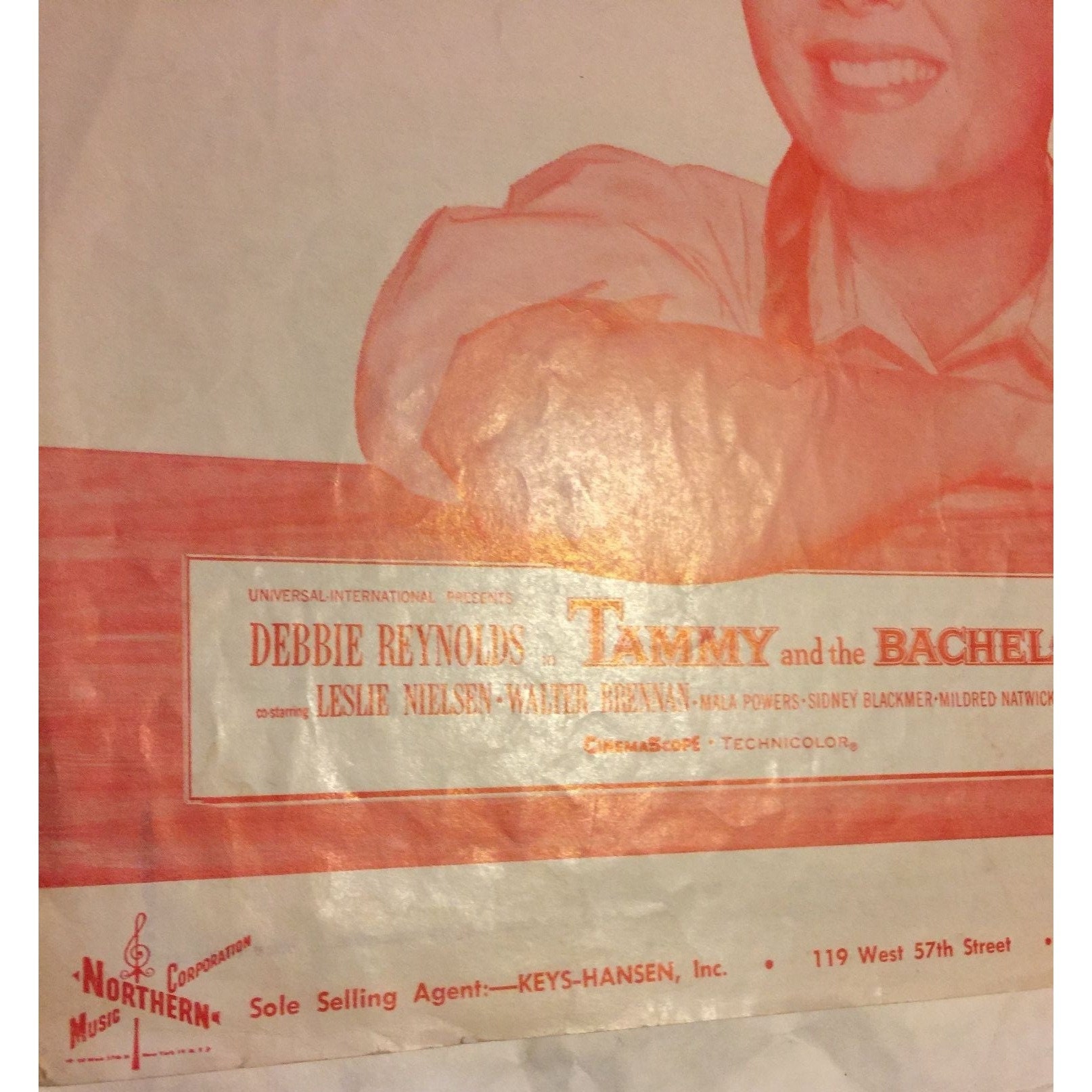 Tammy by Debbie Reynolds From Tammy and the Bachelor Vintage Sheet ...