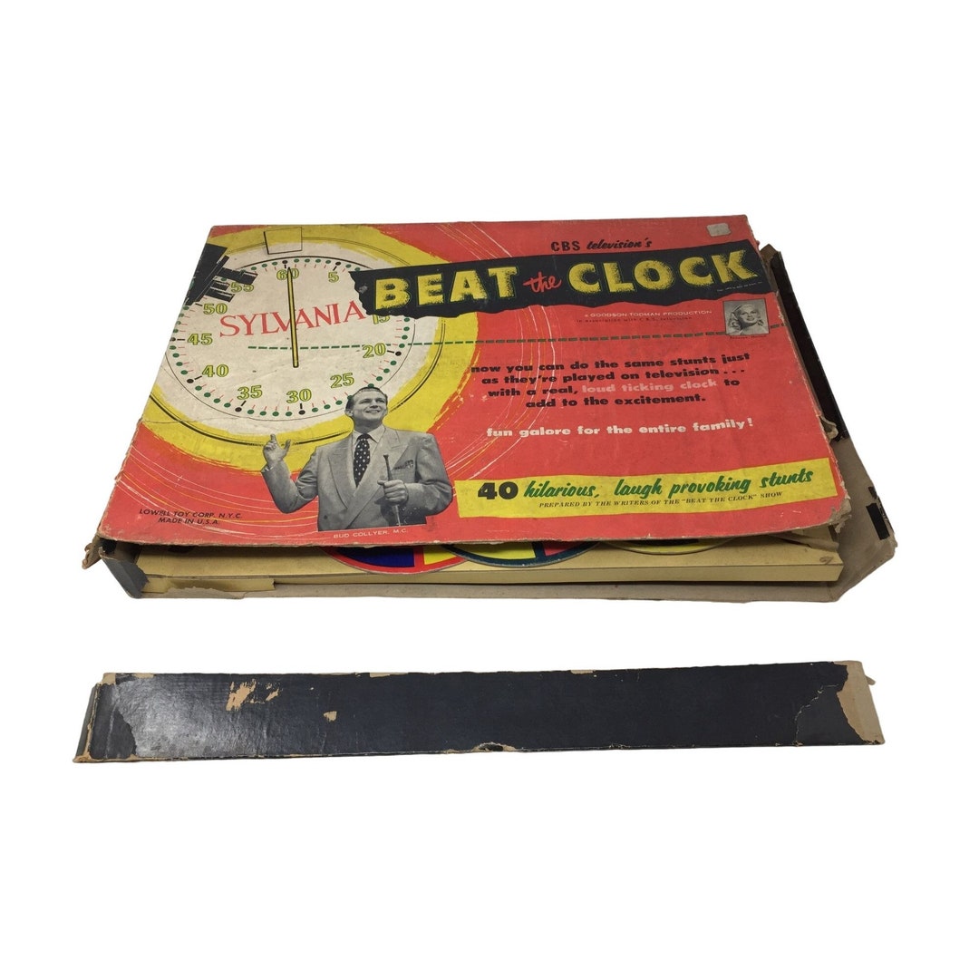 Vintage Beat the Clock Game With Parts / Pieces Shown Included - Etsy