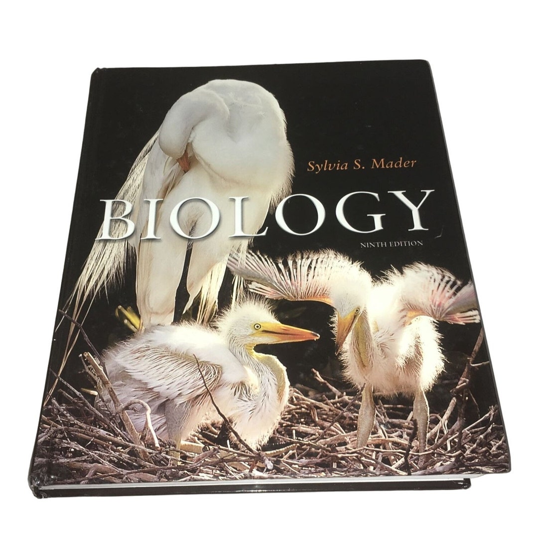 Biology 9th Edition Hardcover Textbook by Sylvia S. Mader - Etsy