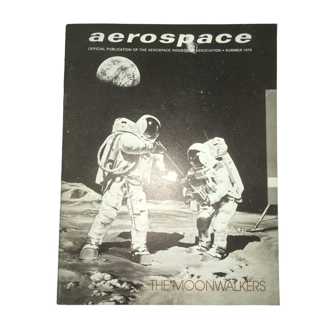 Vintage Summer 1979 AREOSPACE the Moonwalkers Magazine - Etsy
