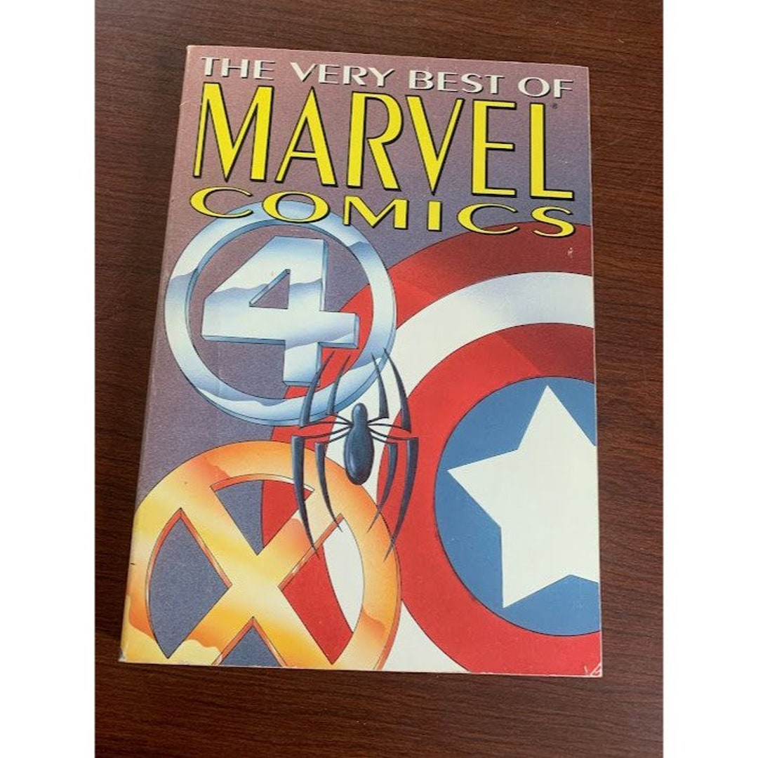 The Very Best of Marvel Comics Comic Collection Vintage Book Paperback ...