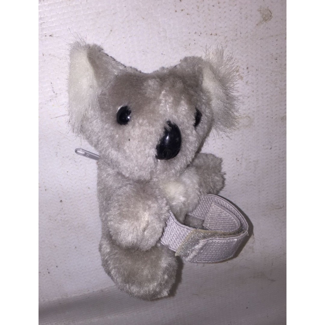 Vintage Grey Koala Bear Mini Clip on Backpack/coin Purse about 5.5 - Etsy