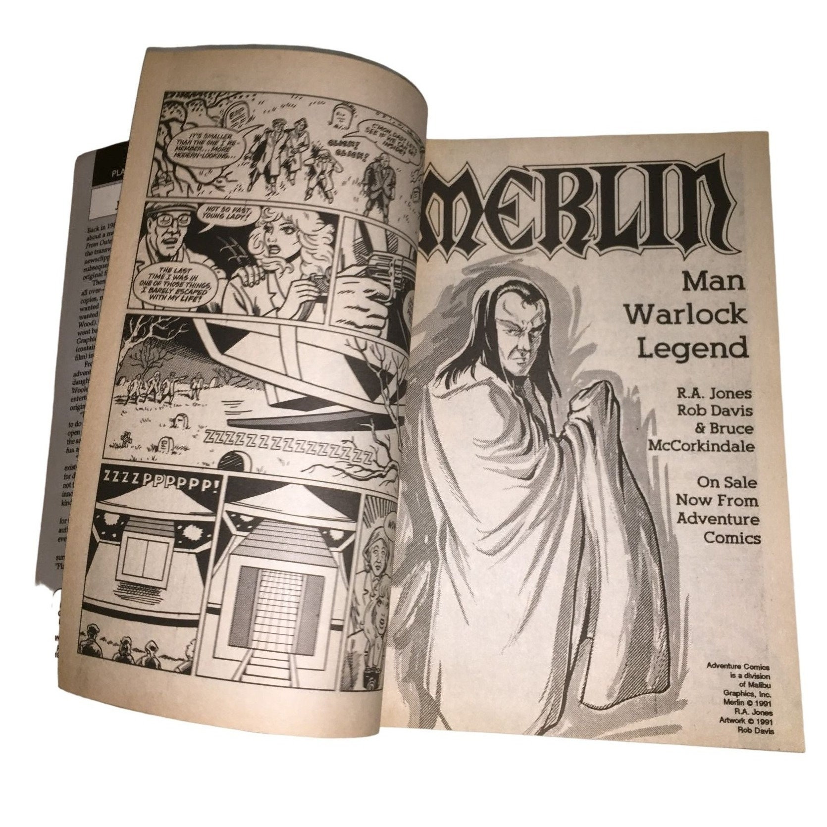 Plan 9 From Outer Space Thirty Years Later Vintage Comic - Etsy