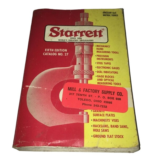 Starrett Tools - Etsy