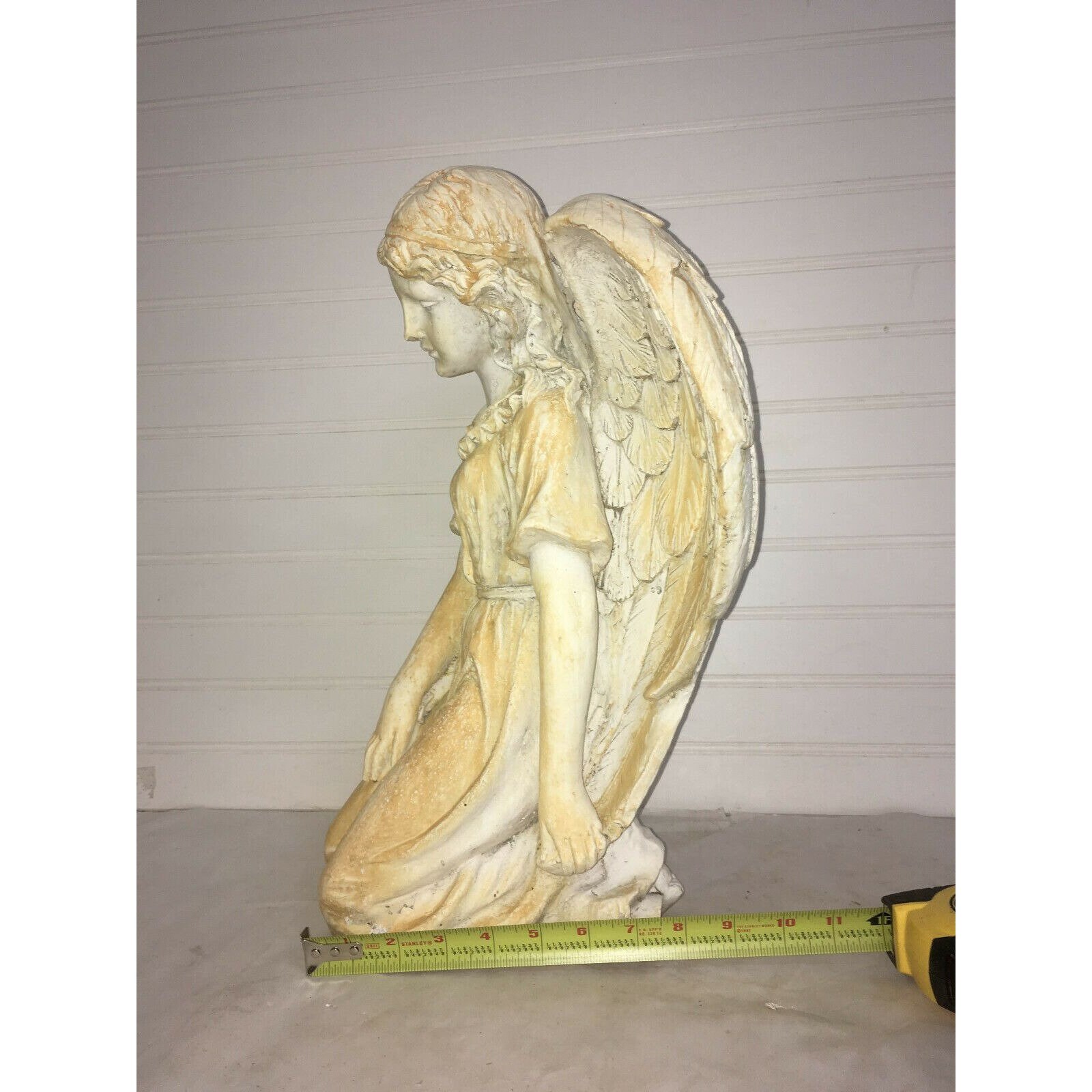 KNEELING ANGEL Statue Sweet Lovely Face Garden STATUE - Etsy