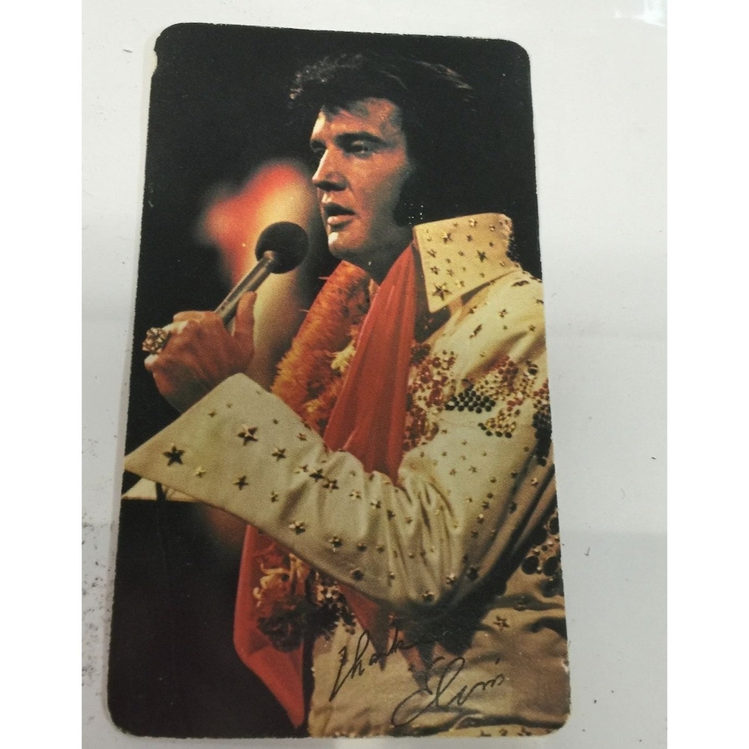 ELVIS PRESLEY 1976 POCKET Calendar Collector Card - Etsy