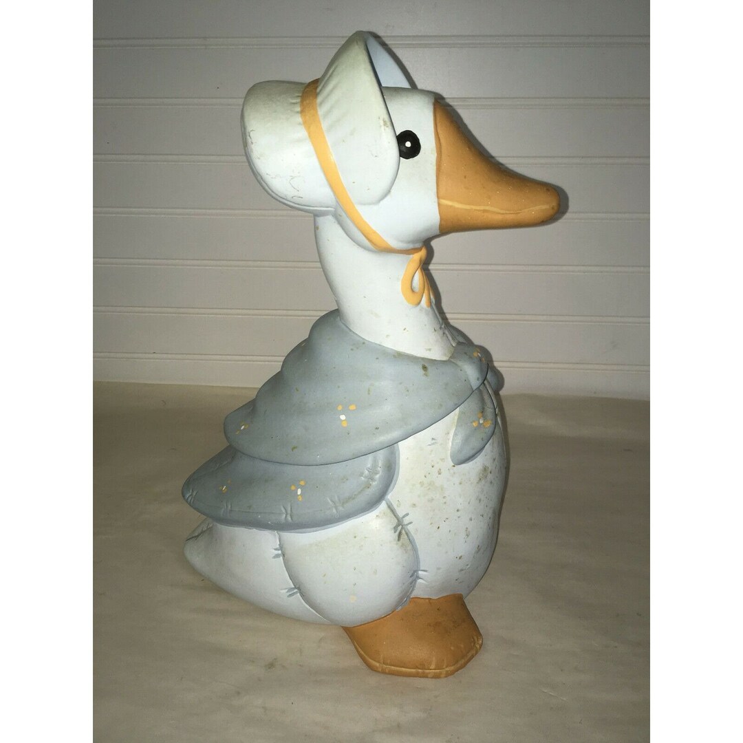 COUNTRY Ceramic MOTHER GOOSE Large Cookie Jar13.75 Rustic Style - Etsy